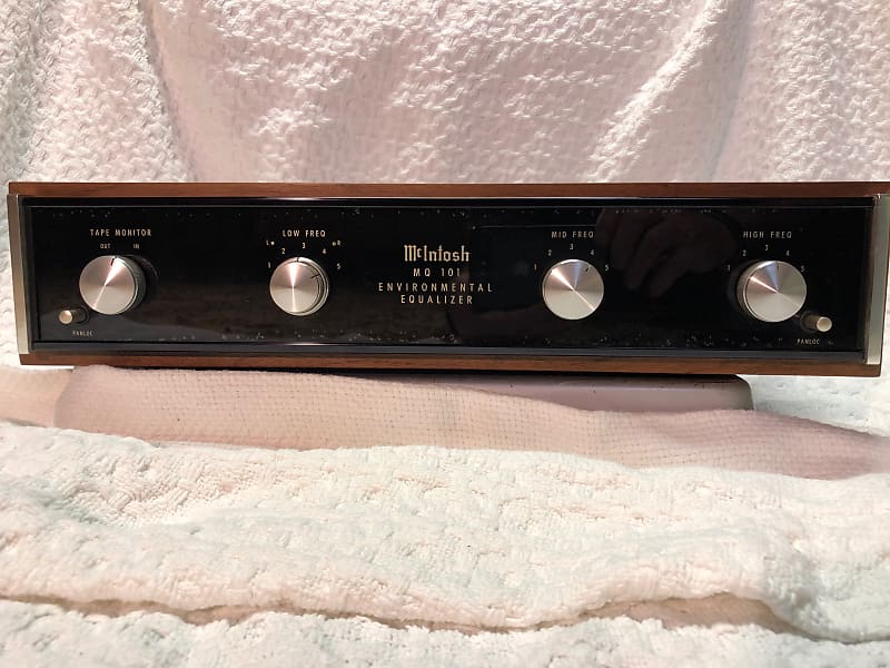 McIntosh MQ101 Environmental Equalizer 1970s Walnut Cabinet | Reverb