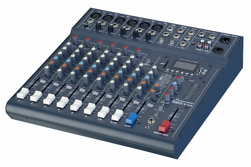 Studiomaster Club XS10 10-Channel Mixing Desk | Reverb