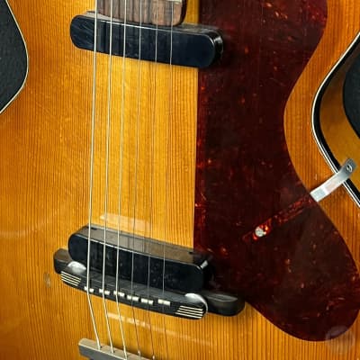 Hofner Club 50 guitar from 1960 in honeyburst finish with | Reverb