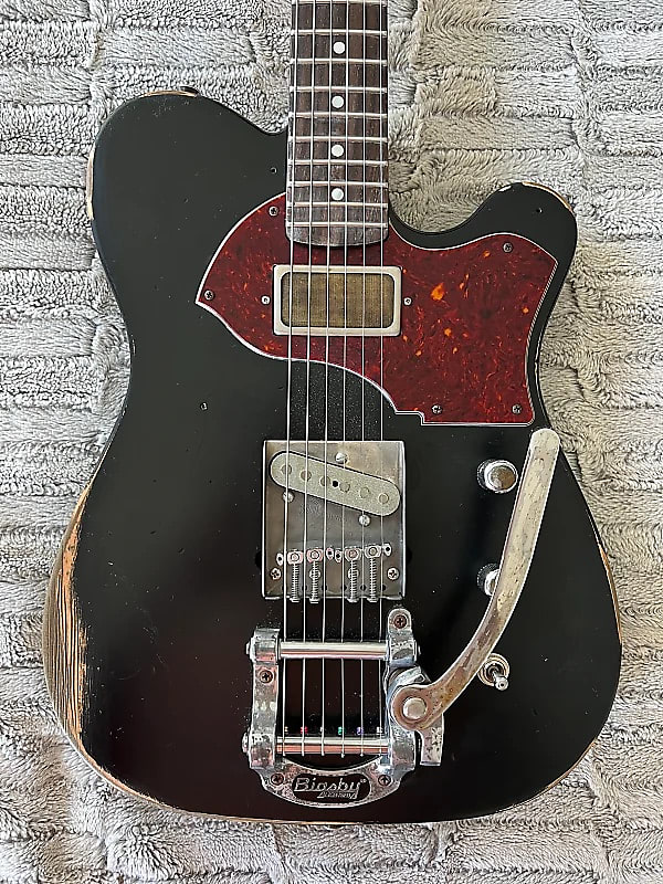 Moniker Telecaster 2012-2018 - Distressed Black | Reverb