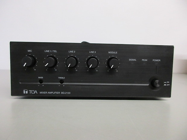 TOA BG-2120 Mixer Amplifier | Reverb