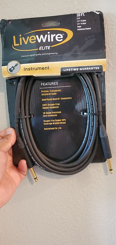 Livewire Elite 10Ft Trs Cable | Reverb
