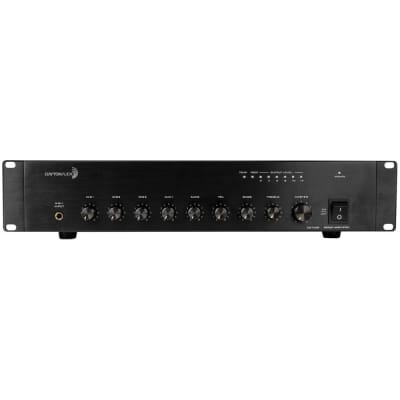 Dayton Audio - DA120R - 120W 2U Rack Mount PA Mixer-Amplifier | Reverb