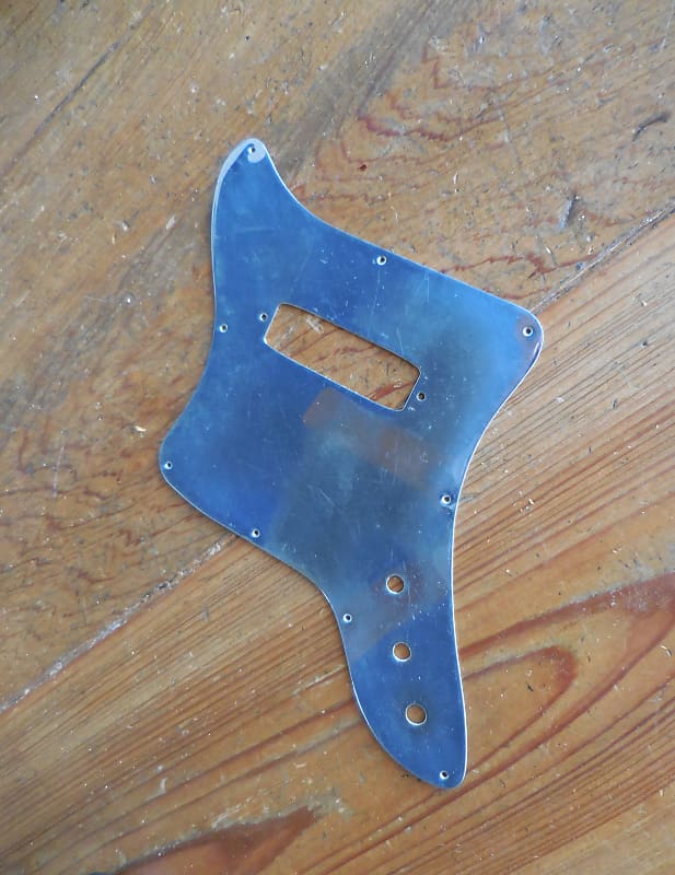 Teisco Chrome Metal Pickguard 1960's Single pickup. Clean! | Reverb