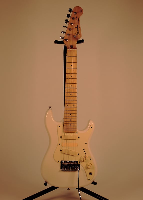 RARE! my first sell... Samick mini stratocaster mod 1980 | Reverb