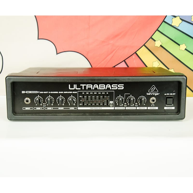 Used Behringer BXD300H Ultrabass Bass Head | Reverb