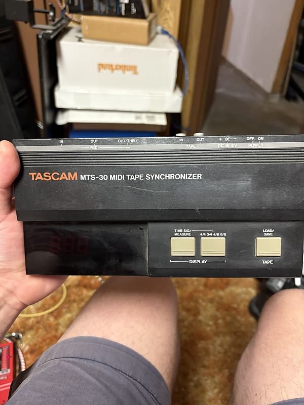 TASCAM MTS-30 MIDI Tape Synchronizer 1980s | Reverb