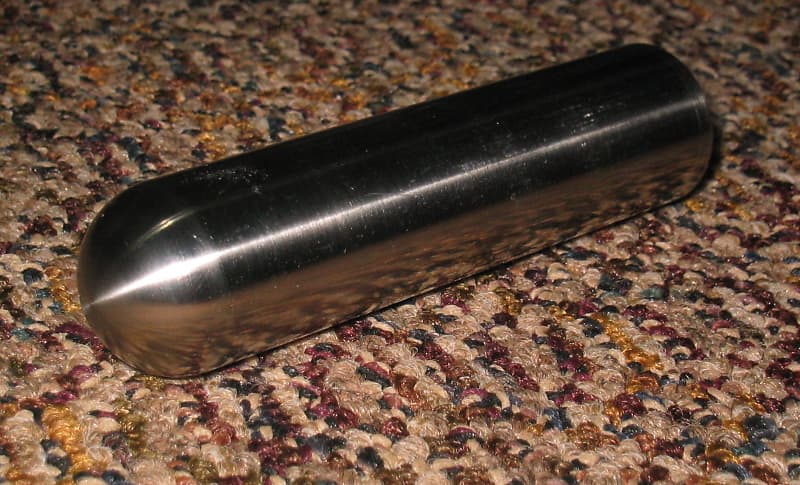 Tone Bar for Steel Guitar, Stainless (1 in x 4 in) -- LAST | Reverb