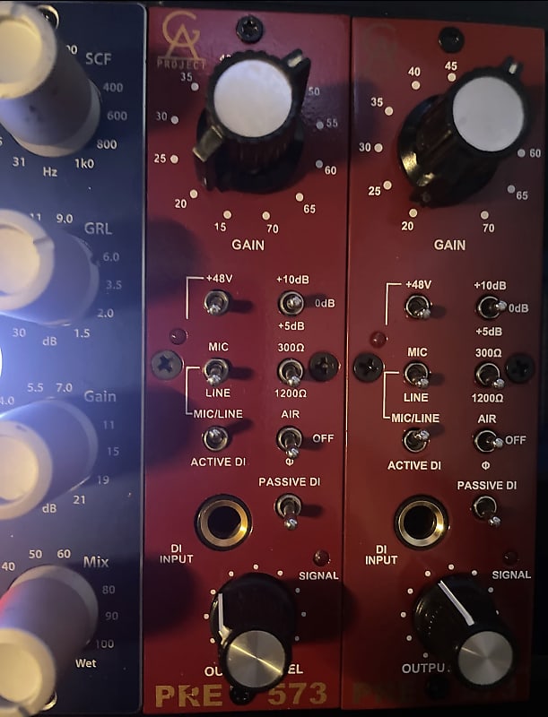 Golden Age Project Pre-573, GAP, 500 Series Preamp - Red | Reverb