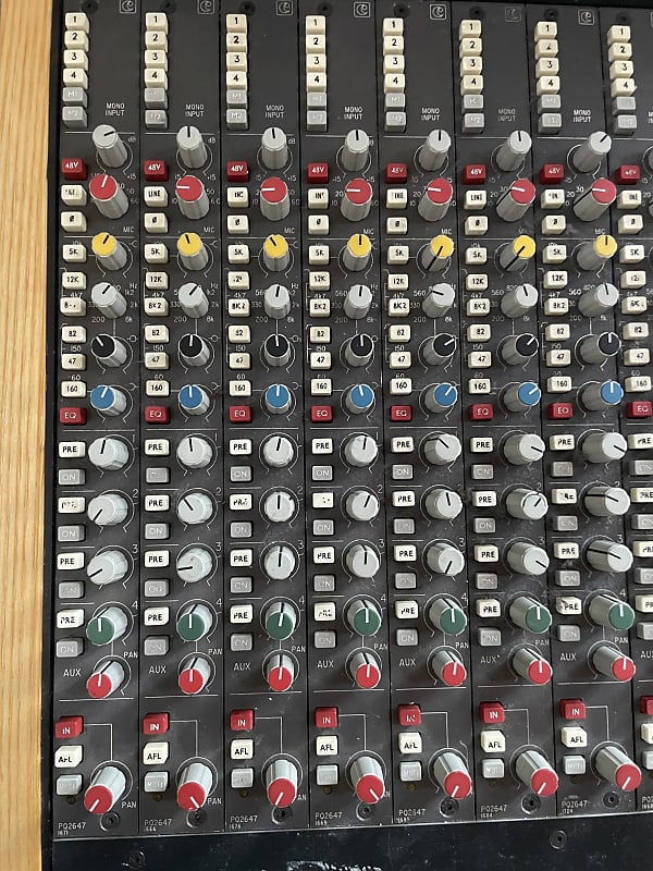 Calrec Compact 16 Channel Mixer Mid-80’s - White Ash | Reverb