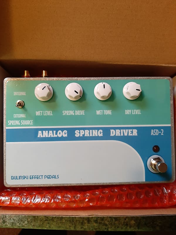 Bulinski Effect Pedals Analog Spring Driver ASD-2 2023 | Reverb