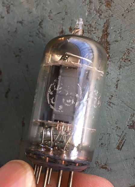 Vintage 1960's "D" Getter GE 12AX7 Pre-Amp Tube | Reverb