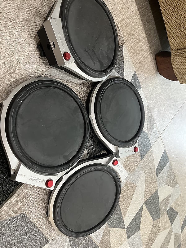 4 (four) Yamaha DTXTREME TP100 TP-100 10 Inch 3-Zone | Reverb