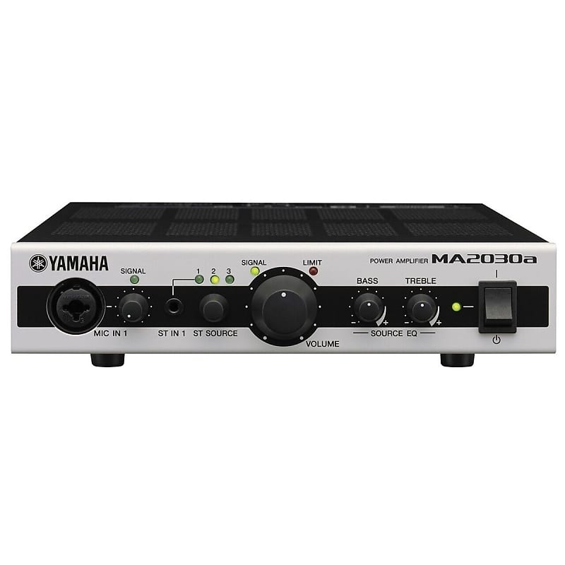 Yamaha MA2030A | Switchable Class-D Mixer Amplifier | Reverb