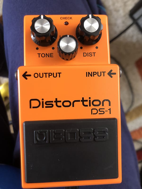 Boss DS-1 Distortion (Silver Label) 1994 - Present - Orange | Reverb