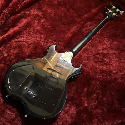 c.1980s Polytone/Kasuga Comtempo Bass Double Cuttaway MIJ | Reverb