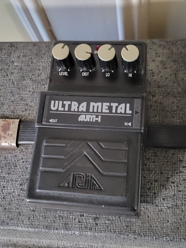 Aria AUM-1 Ultra Metal 1980s - Black | Reverb