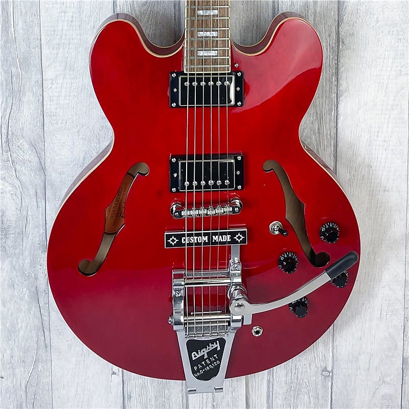 Epiphone Inspired by Gibson ES-335 With Bigsy, Second-Hand | Reverb