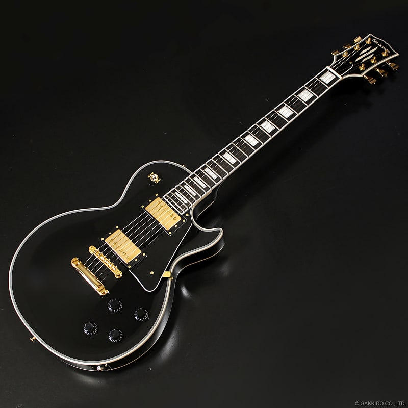 Edwards E-LP-CTM Limited "All Mahogany" Black, LP Custom | Reverb