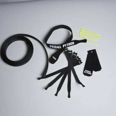 Pedal Python™ Cable Management System 20 Foot Black (DIY | Reverb