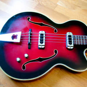 Meinel Herold Musima 1655 60s Vintage Rare Archtop semi | Reverb