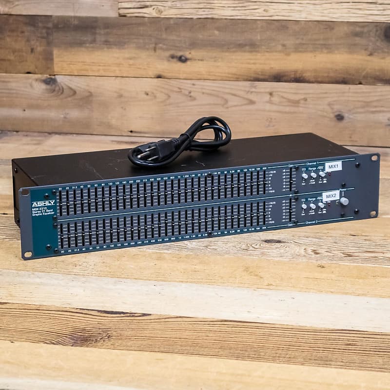 Ashly MQX-2310 Stereo 31-Band Graphic Equalizer | Reverb