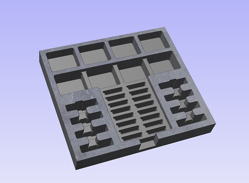 Custom Foam Insert for Rack Drawer fits Shure Axient Digital | Reverb