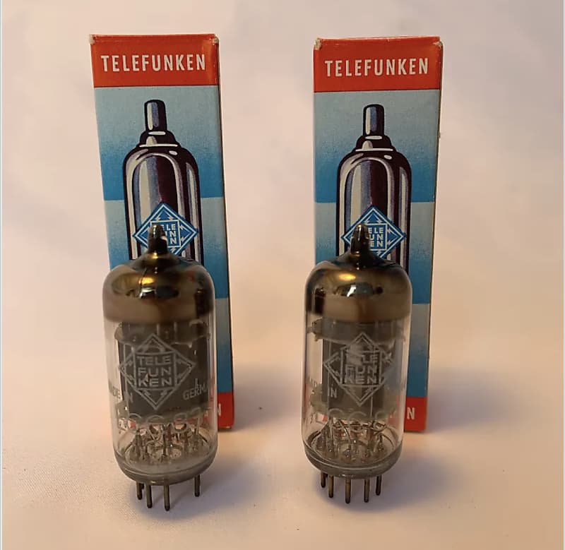 Telefunken Labeled 12ax7 ECC83 1960s | Reverb