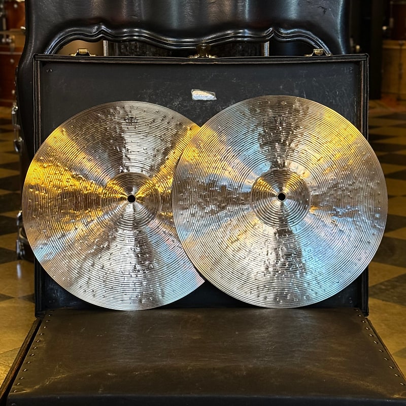 NEW Royal Cymbal 14" Royal Dry Style Hi-Hat Cymbals - | Reverb