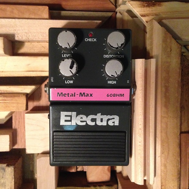 Vintage Electra Metal-Max 608HM pedal from the 80's MIJ | Reverb UK