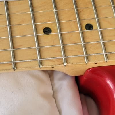 Timara Bendolero Custom Shop Telecaster 1990's Red (Sparkle) | Reverb