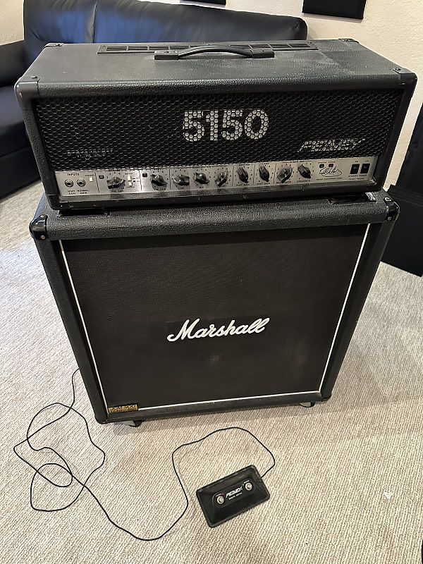 Peavey 5150 II 120-Watt 4x12" Guitar Half Stack 2000s - Black | Reverb