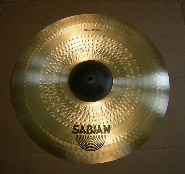Sabian 18" prototype china RARE Zen Novo trashy chinese MP3 | Reverb