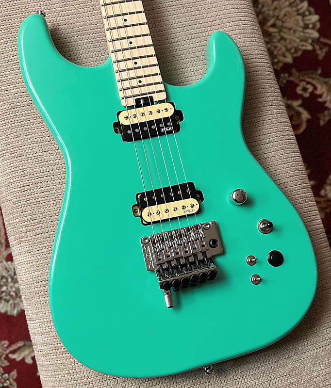 FU-Tone FU PRO Guitar w/ Gig Bag - Seafoam Green, Alder Body, | Reverb