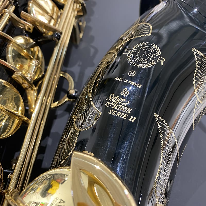 Black Selmer Super Action 80 Serie II - MINT | Reverb UK