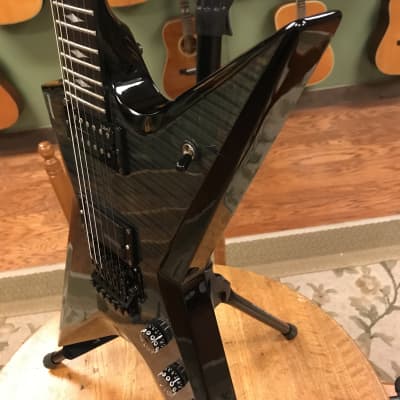 Dean Custom Run DCR Stealth #7 Transparent Black Dimebag | Reverb