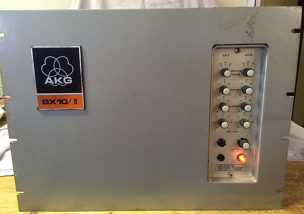 AKG BX10-II Stereo Spring Reverb- AWESOME - MUCH SOUGHT AFTER | Reverb
