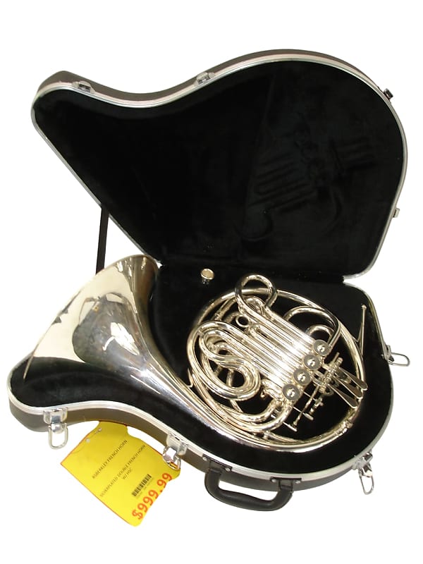 RS Berkeley Double Silver-Plated French Horn w/ Case & | Reverb