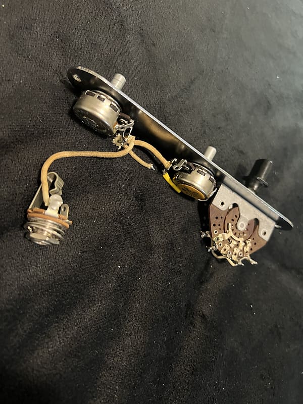 1964 Fender Telecaster complete Control Assembly with | Reverb