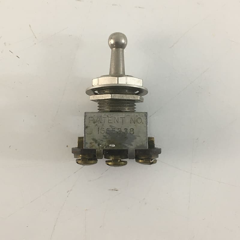 Rare Vintage Made in USA “CH” 3-Way Toggle Switch Natural | Reverb