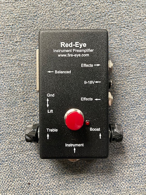 Fire-Eye Red Eye Preamp pedal | Reverb