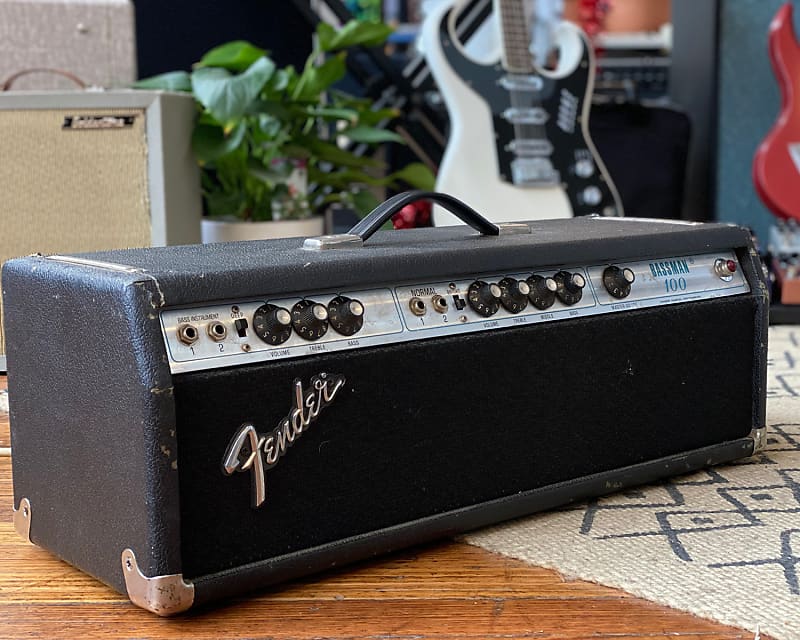 '74 Fender Silverface Bassman 100 - Modified | Reverb