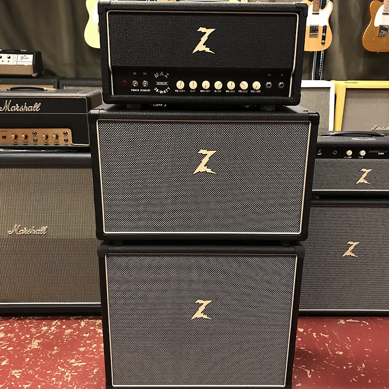 2005 Dr. Z Maz 38 Senior Head & 2 1x12 16 Ohm Cabinets | Reverb