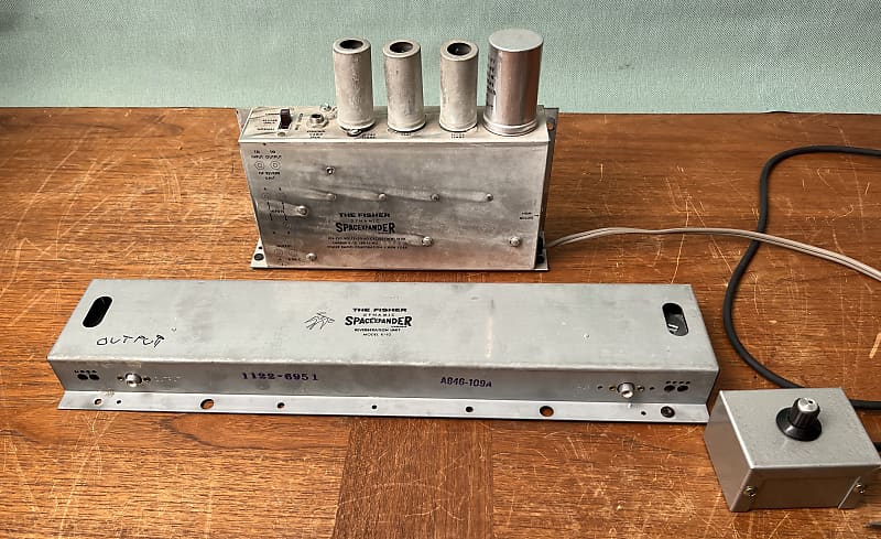 Fisher Space Expander K-10 Tube Spring Reverb Unit | Reverb