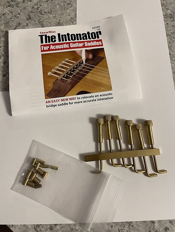 StewMac Luthier tool the intonator | Reverb