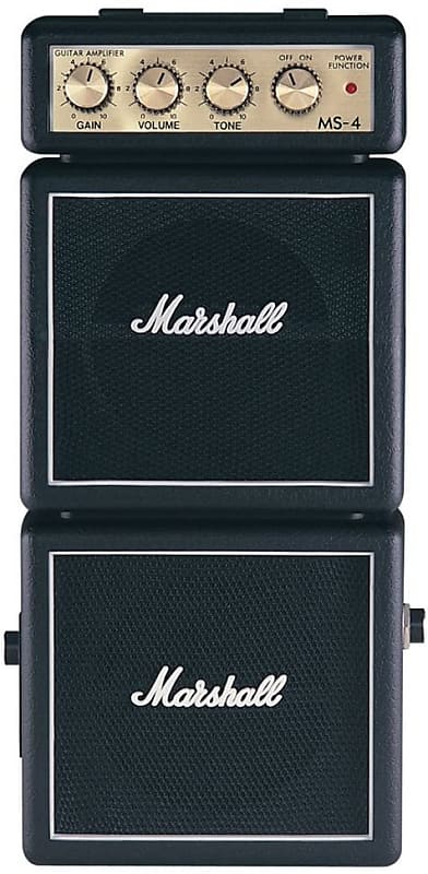 Marshall MS4 Battery-Powered Mini Micro Full Stack Guitar | Reverb