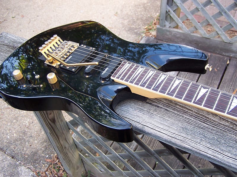 Samick Super Strat 1980s Black | Reverb