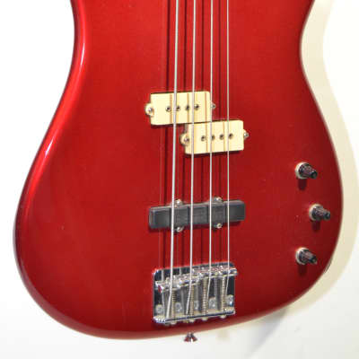 Mako TPB-1 Electric Bass Guitar Metallic Red Finish - Pro | Reverb