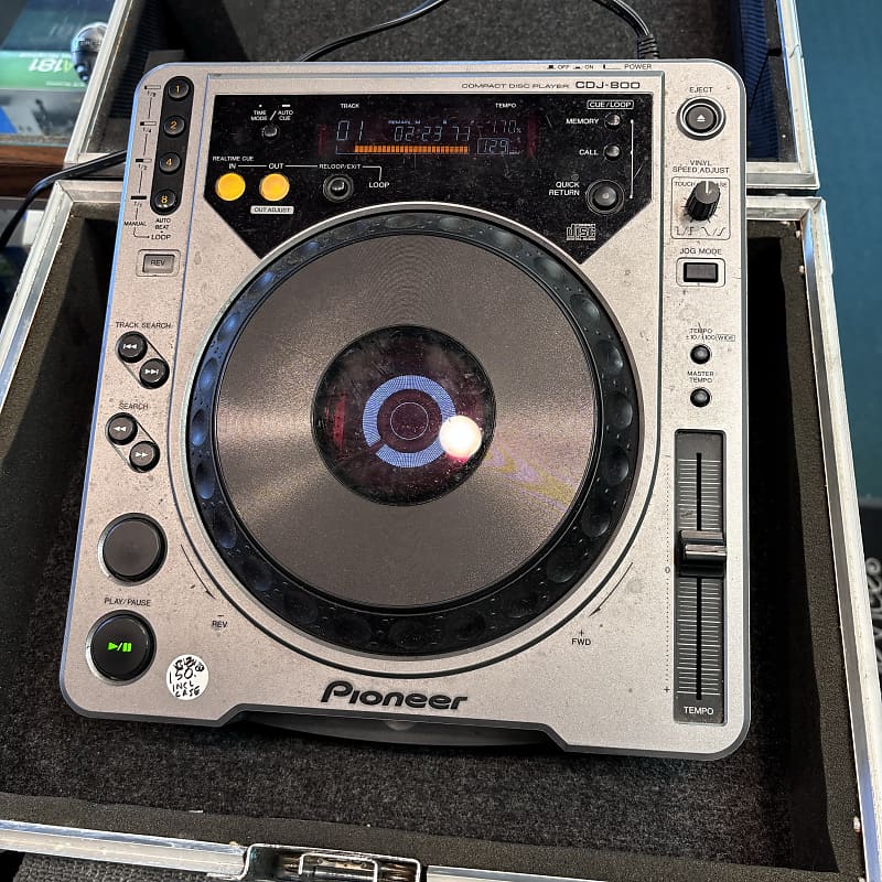 Pioneer CDJ-800 w/ case | Reverb