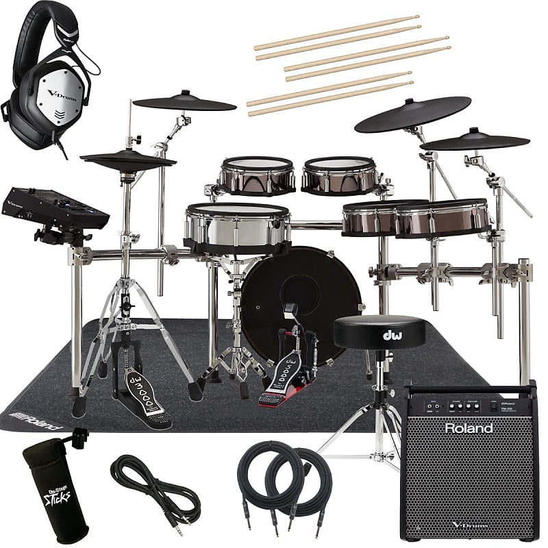 Roland TD-50KV2 V-Drums Electronic Drum Set ULTIMATE DRUM | Reverb
